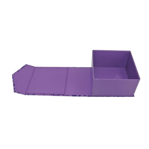 Textured Paper Full Printed Rigid Foldable Collapsible Flocking Box - A ...